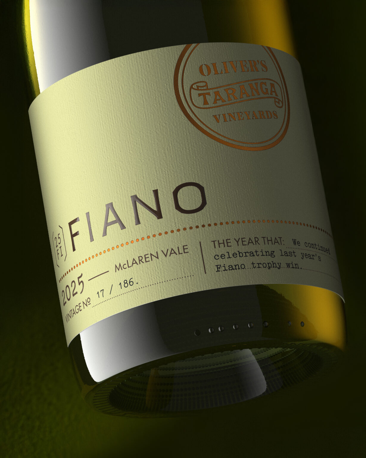 Fiano | Oliver's Taranga Vineyards